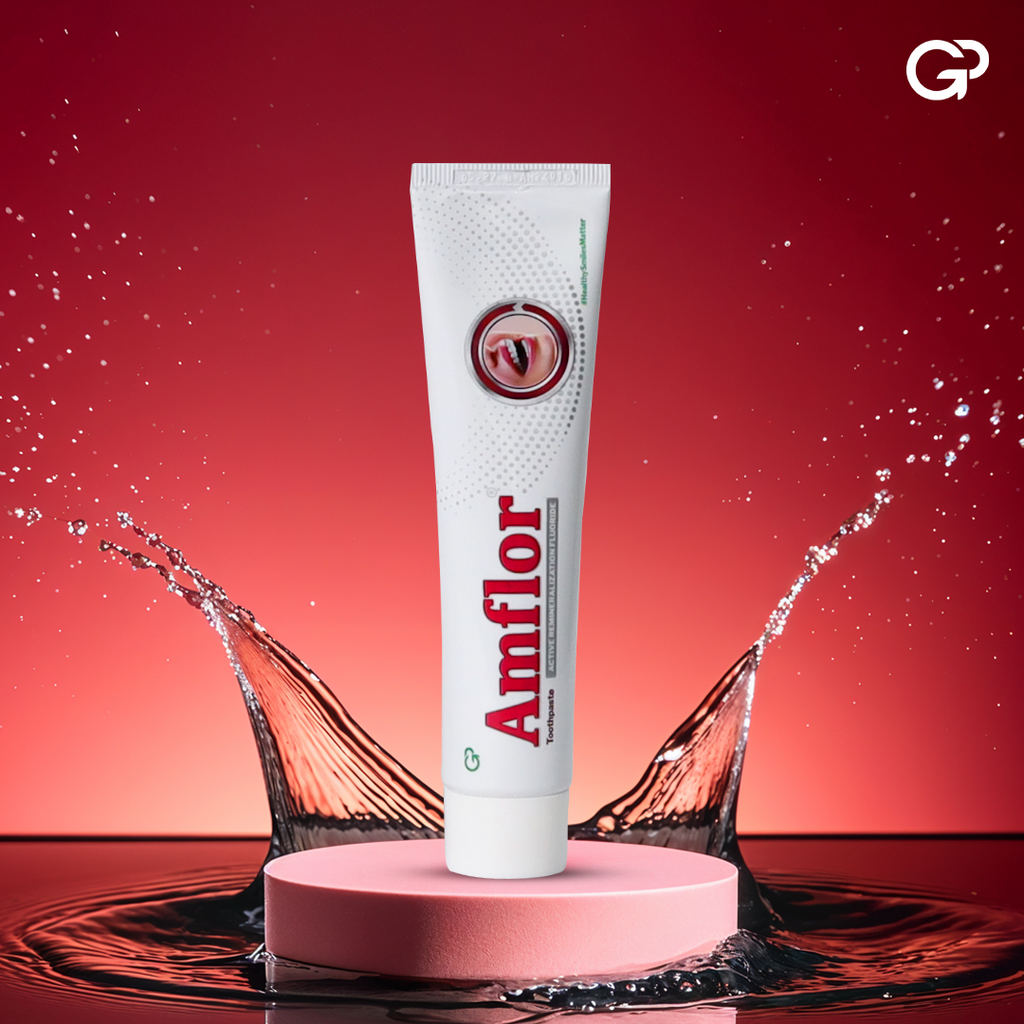 Amflor Toothpaste : Em’BRACE’ Strong Teeth, Confident Smiles – Perfect ...