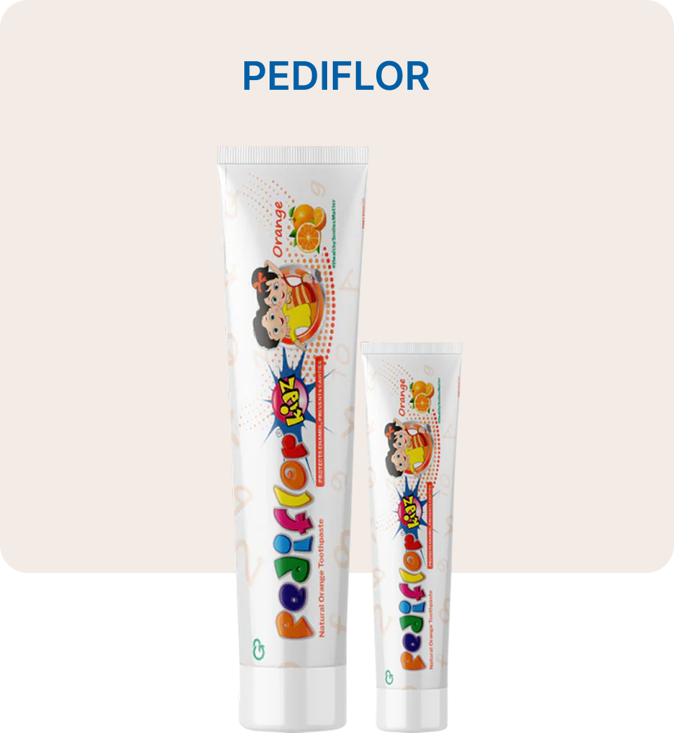 PediflorKidz (Pack of 2, 70g Each) : Make Brushing Time Fun with Natur ...